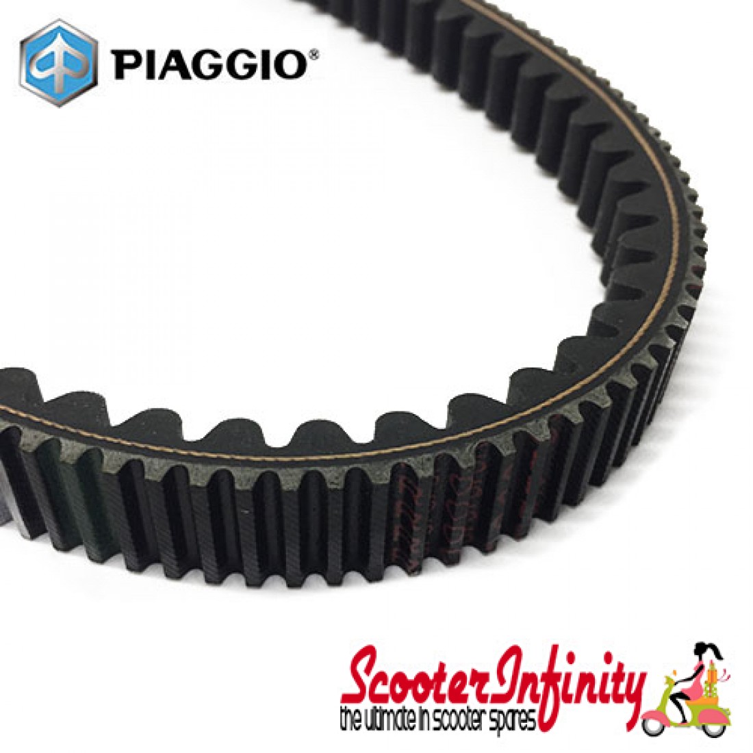 Drivebelt PIAGGIO (Vespa GTS/GTS Super/GTV 250-300cc HPE Euro4/5 models ...