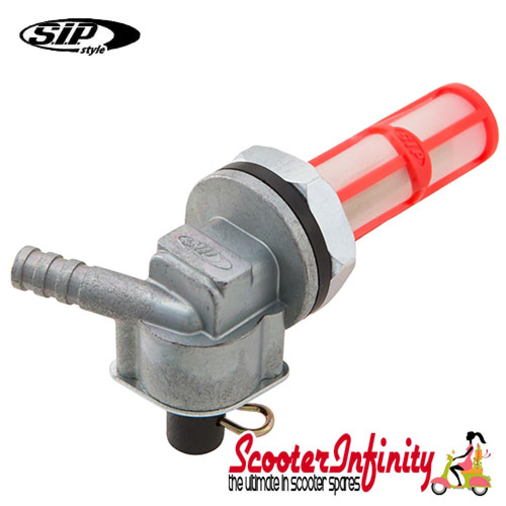 Fuel Petrol Tap Fast Flow V2.0 SIP (With Reserve, with Lever) (Vespa PX ...