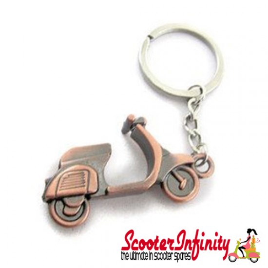 Key ring chain - Scooter Model Metal (Vespa / Lambretta)