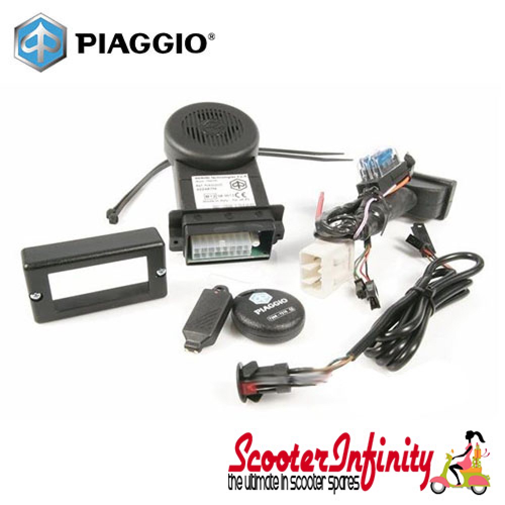 Alarm System plug&play Genuine PIAGGIO e-Power (with remote control and ...