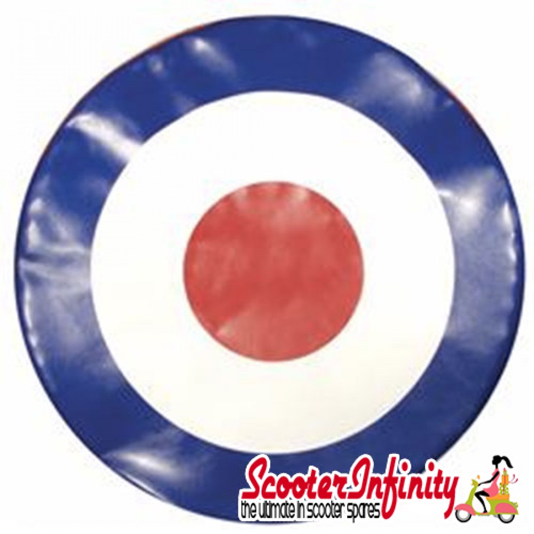 Wheel Cover (For Spare) MOD Target / RAF Emblem (Lambretta / Vespa)