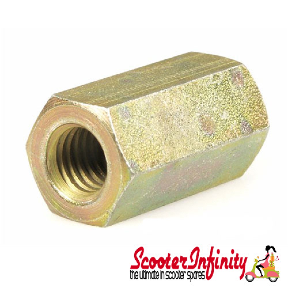 Cylinder Head Spacer Nut 8mm (AF 13mm, h 24,0mm, cylinder cowling ...