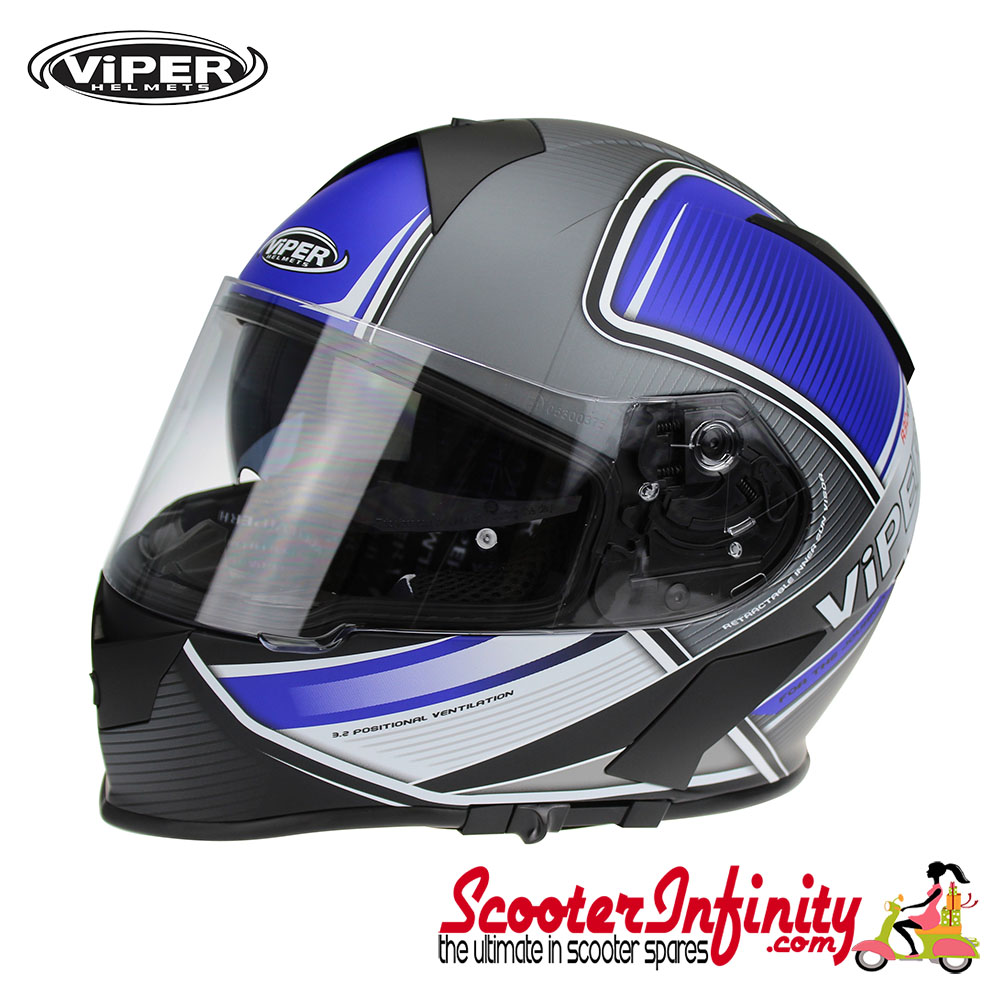 Helmet / VIPER RSV11 (Full Face - Blue)