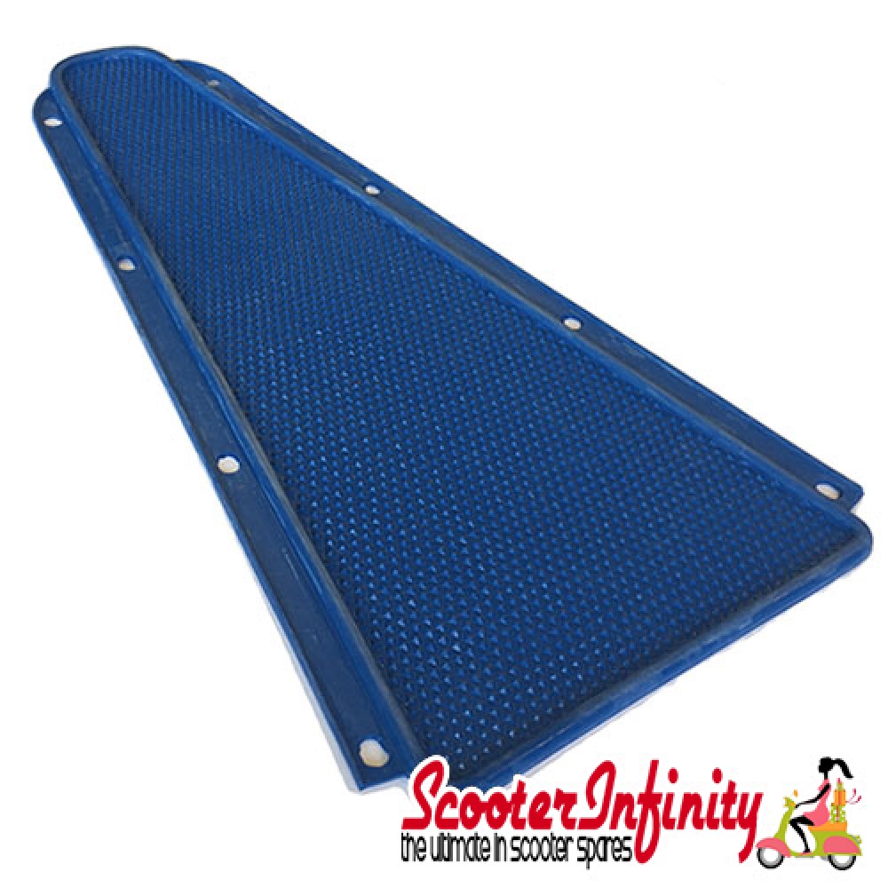 Floormat centre for Floorboard (Blue) (Vespa 125 VNB3-6/GT/GTR/Super ...
