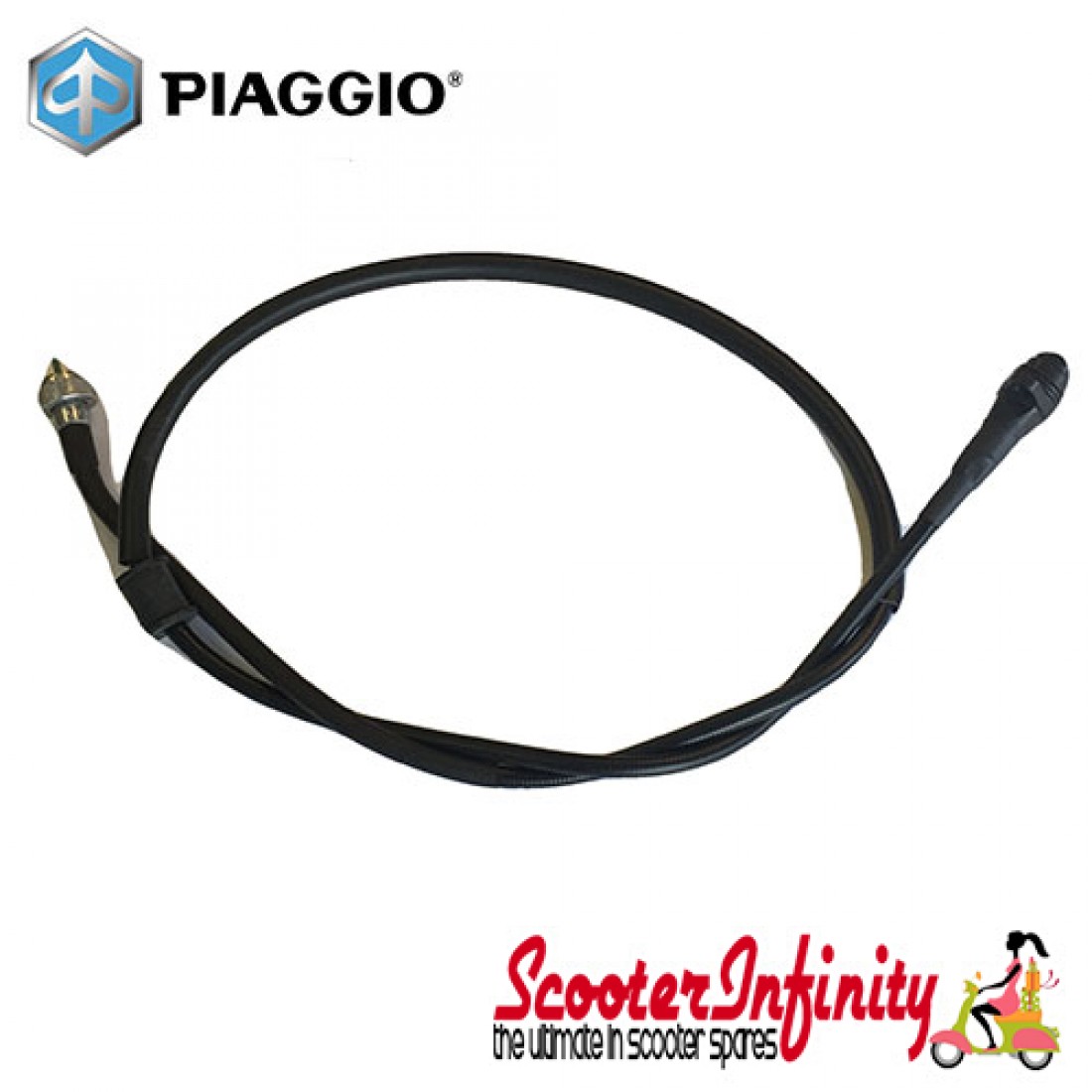 Cable Speedo Complete PIAGGIO Vespa GTS, GTS Super 125 250 300 ie (1154 ...