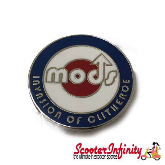 Pin Badge - Mod Target with MODS Emblem
